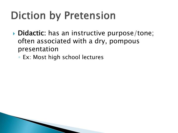 PPT - Diction — Literary Terminology PowerPoint Presentation - ID:6844137