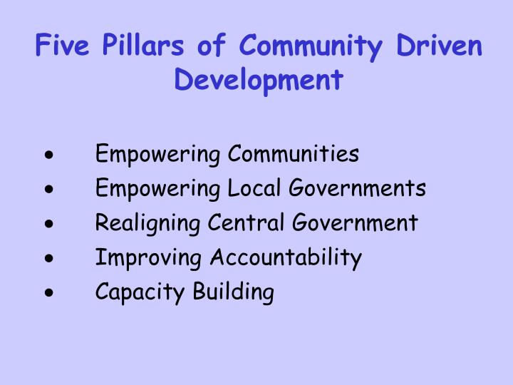 PPT - COLLABORATIVE APPROACHES TO COMMUNITY DRIVEN DEVELOPMENT ...