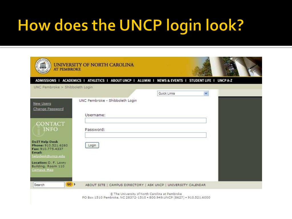 PPT - Getting Started with the UNCP Virtual Computing Lab PowerPoint ...