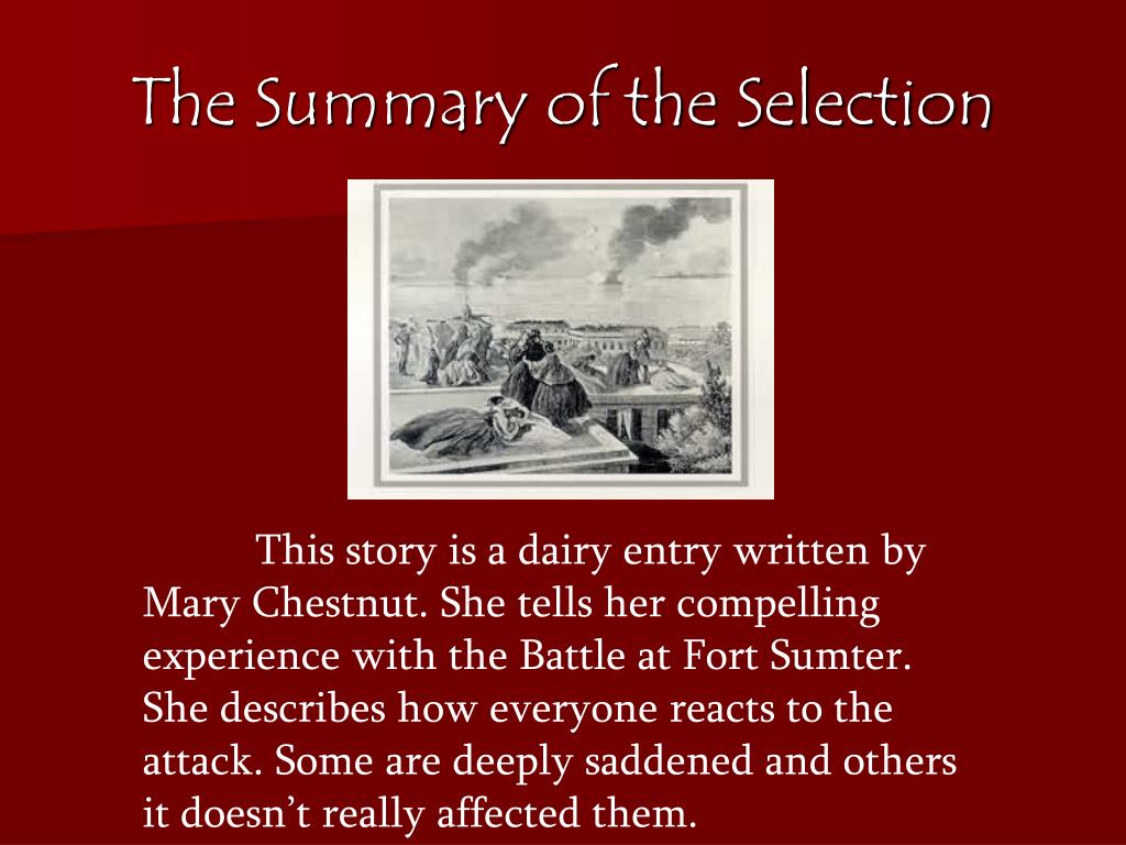 PPT - Mary Chesnut’s Civil War PowerPoint Presentation, free download ...