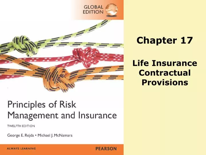 PPT - Chapter 17 Life Insurance Contractual Provisions PowerPoint ...