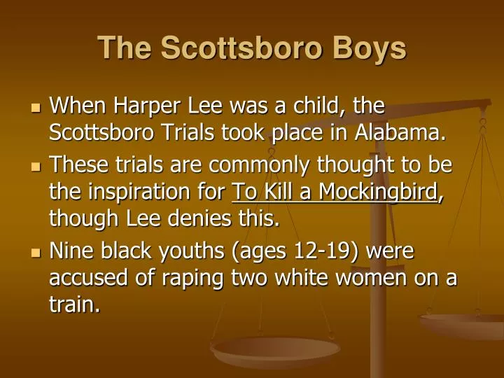 PPT - The Scottsboro Boys PowerPoint Presentation, free download - ID ...