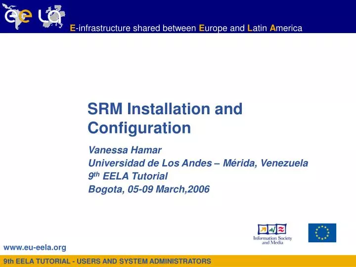 PPT - SRM Installation and Configuration PowerPoint Presentation, free ...