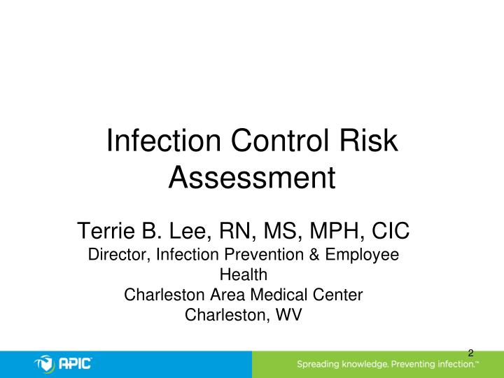 PPT - Infection Control Risk Assessment PowerPoint Presentation - ID ...