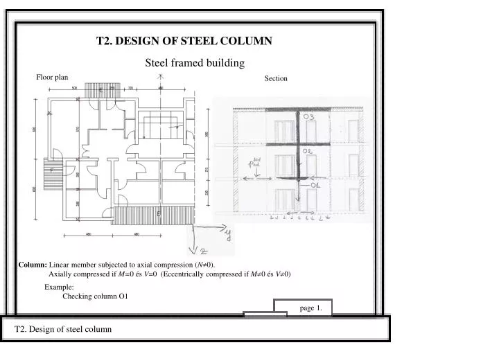 PPT - T2. DESIGN OF STEEL COLUMN PowerPoint Presentation, free download ...