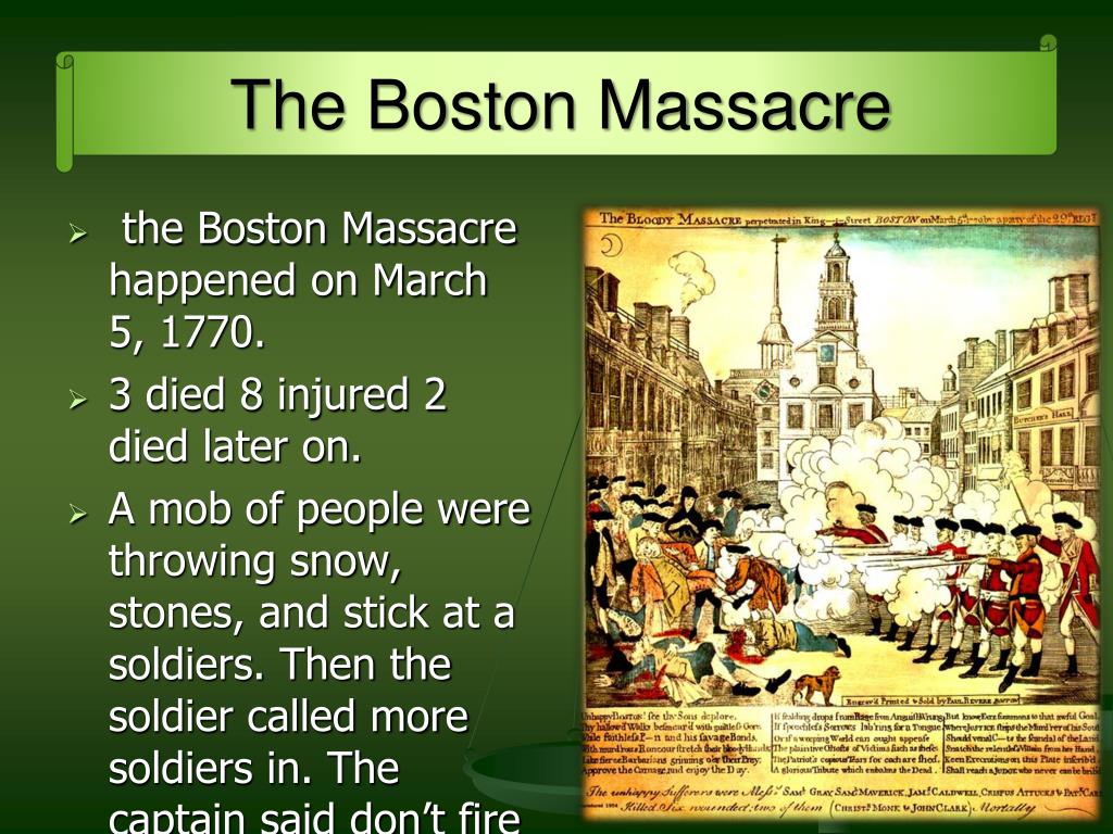 PPT - Prelude to Revolution: Events Leading to the Revolutionary War ...