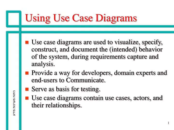 PPT - Using Use Case Diagrams PowerPoint Presentation, free download ...