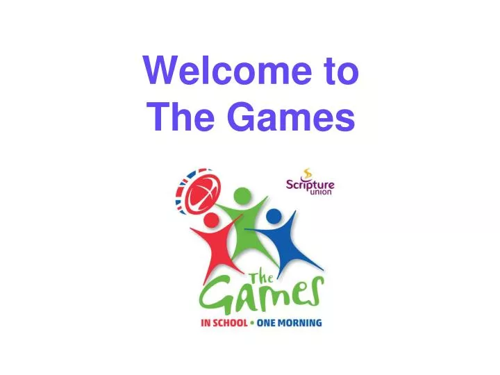 PPT - Welcome to The Games PowerPoint Presentation, free download - ID ...