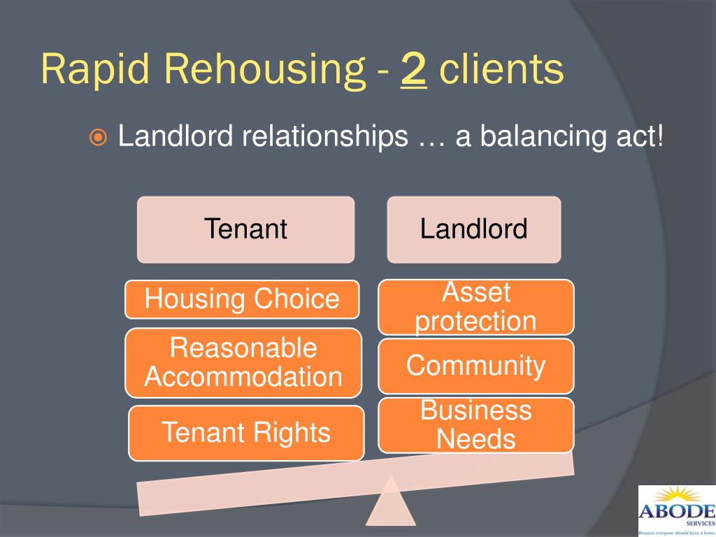PPT - Rapid Re-Housing Landlord Engagement PowerPoint Presentation ...