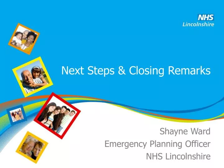 PPT - Next Steps & Closing Remarks PowerPoint Presentation, free ...