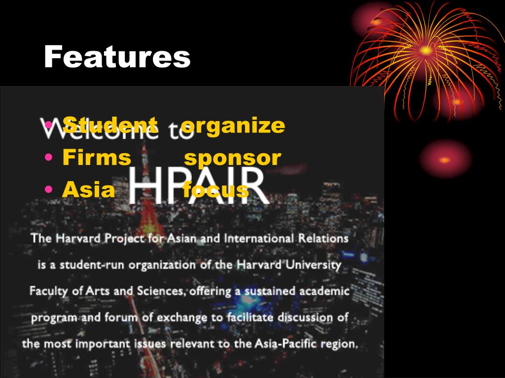 PPT - Harvard Project for Asian and International Relations (HPAIR ...