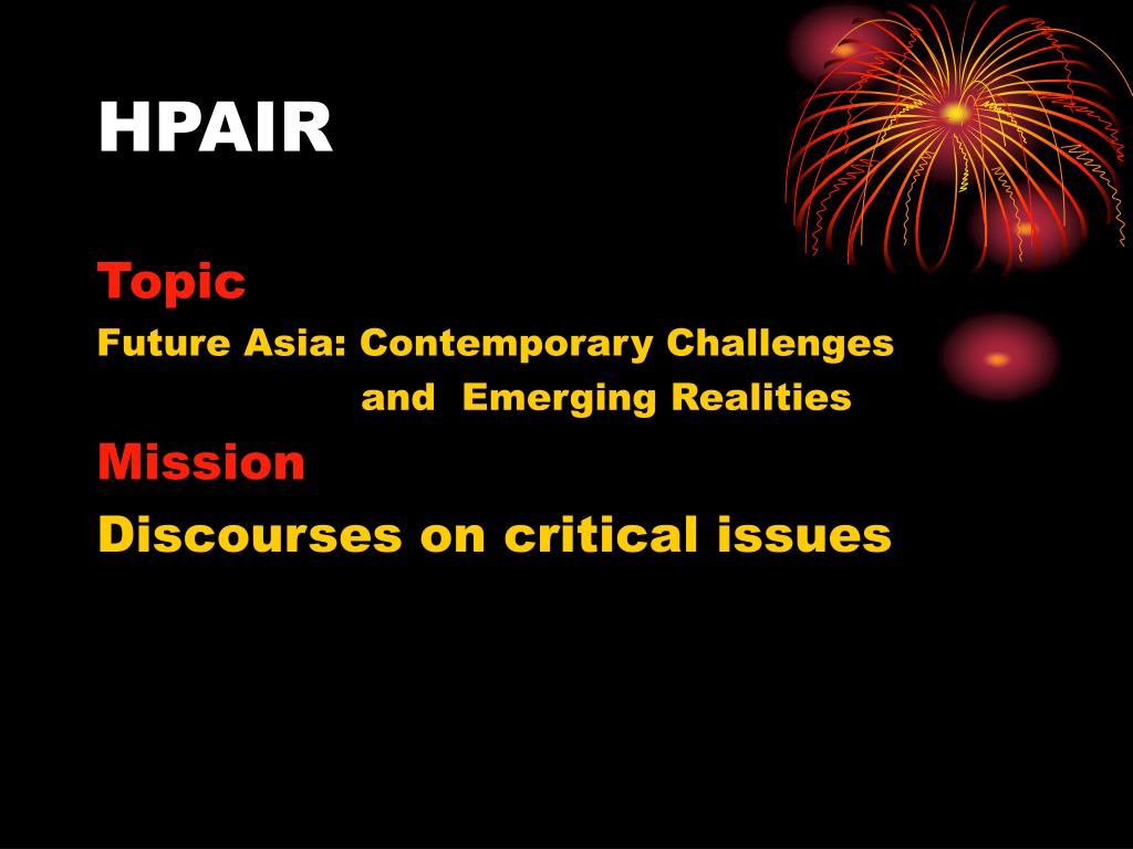 PPT - Harvard Project for Asian and International Relations (HPAIR ...