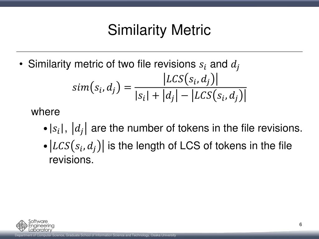 Ppt Identifying Source Code Reuse Across Repositories Using Lcs Based Source Code Similarity