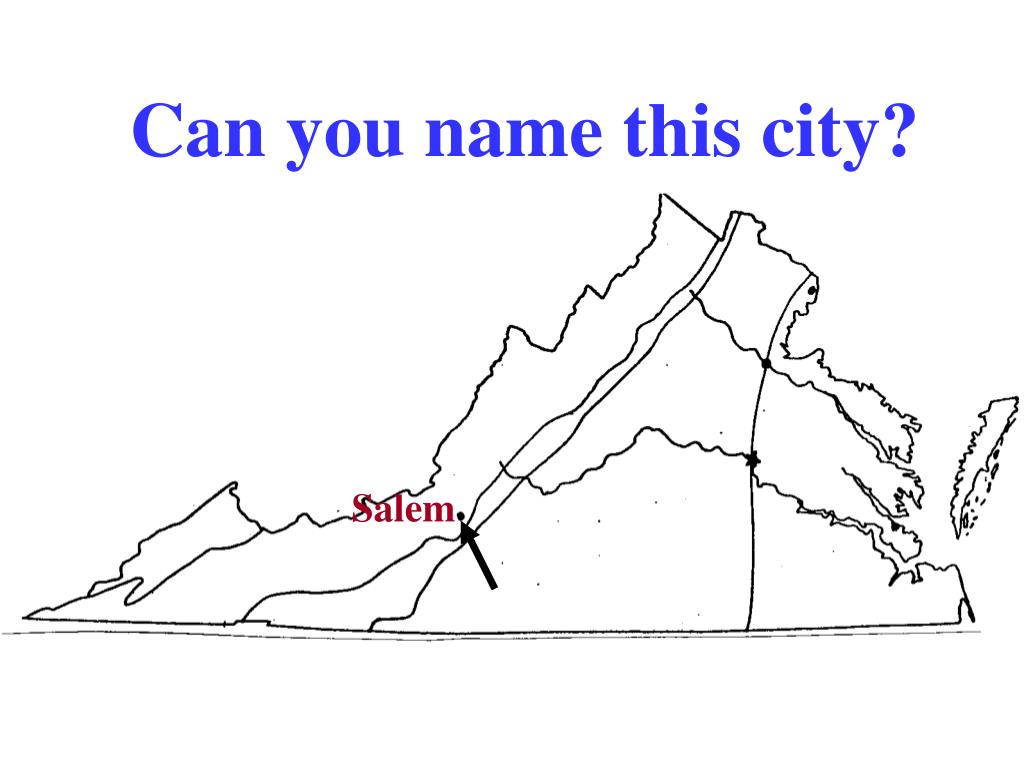 PPT - Maps and Regions: Blue Ridge Mountains, Valley and Ridge ...