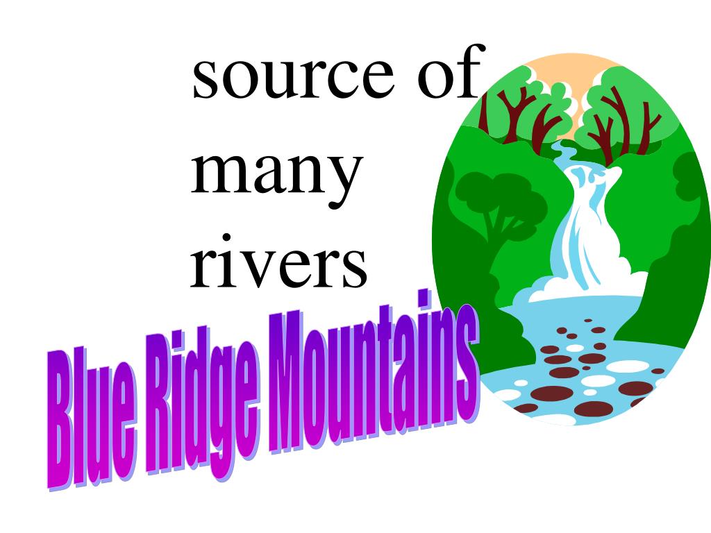 PPT - Maps and Regions: Blue Ridge Mountains, Valley and Ridge ...