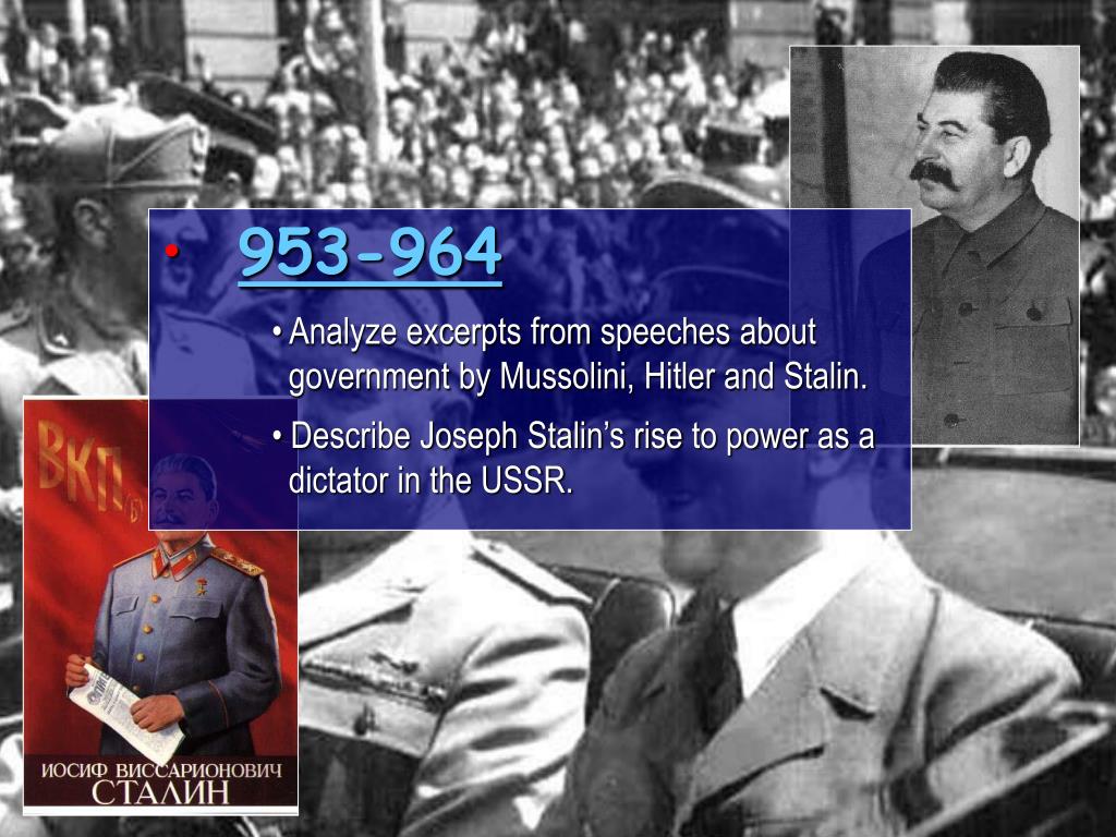 PPT - 953-964 Analyze excerpts from speeches about government by ...