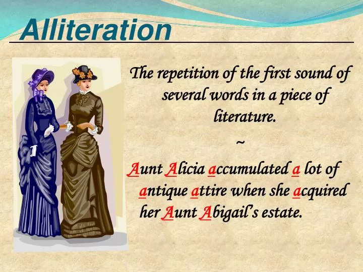 PPT - Alliteration PowerPoint Presentation, free download - ID:6854984
