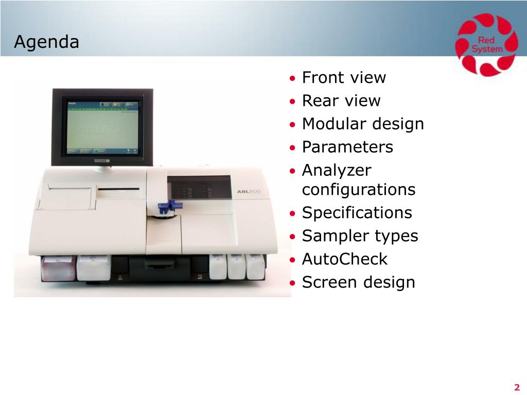 PPT - Radiometer Medical ApS, Åkandevej 21, DK-2700 Brønshøj, Tel: +45 ...