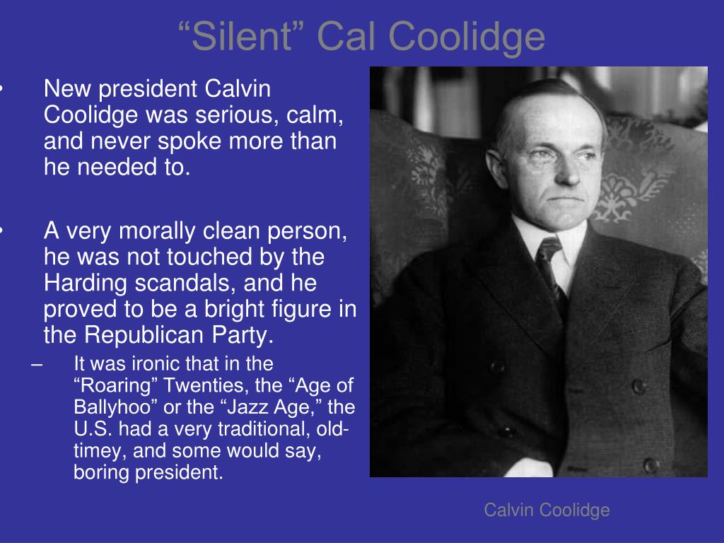 PPT - The Politics of Boom and Bust: 1920-1932 pp. 751-757 PowerPoint ...