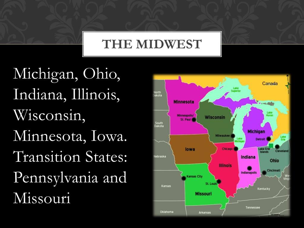 PPT - Diverse Geography of North America's Regions PowerPoint ...