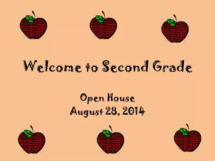 PPT - Welcome to Second Grade PowerPoint Presentation, free download ...
