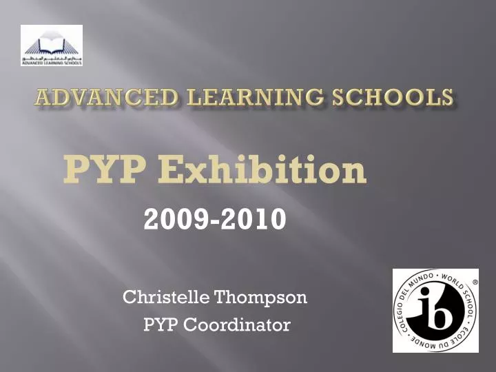 PPT - Advanced Learning Schools PowerPoint Presentation, free download ...