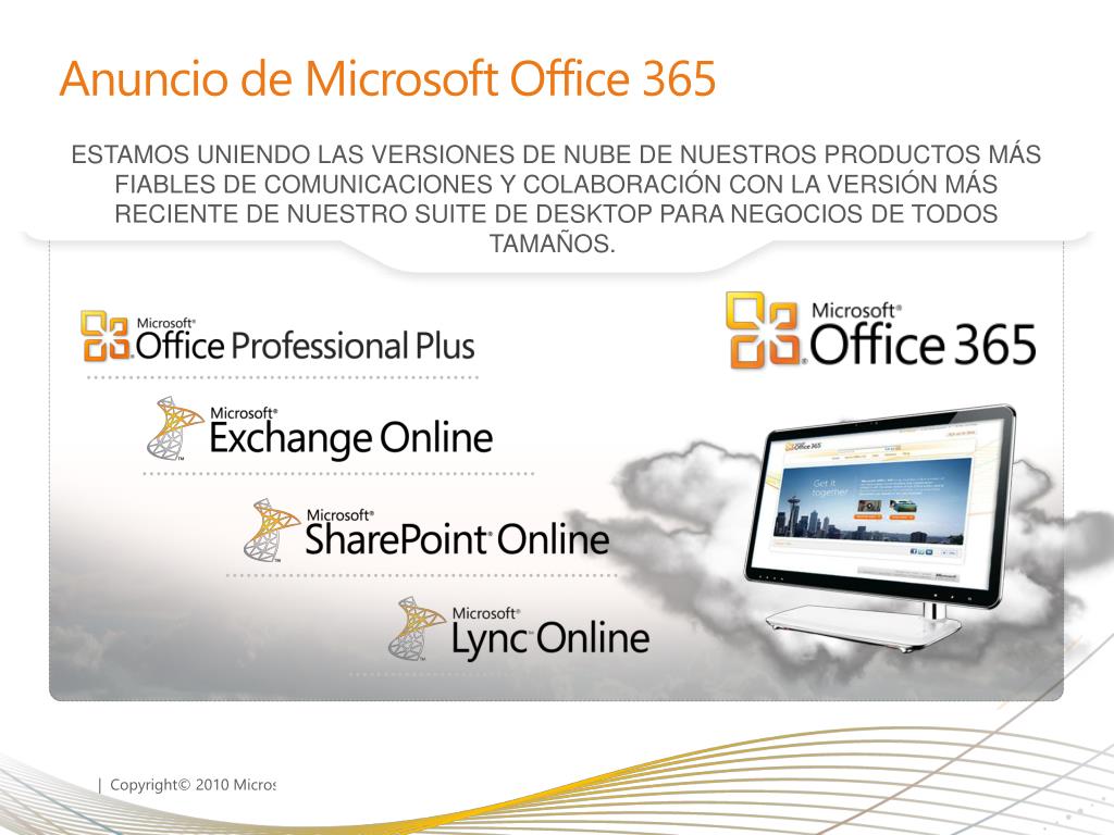 PPT - Microsoft Office 365 Descripción general para el socio PowerPoint ...