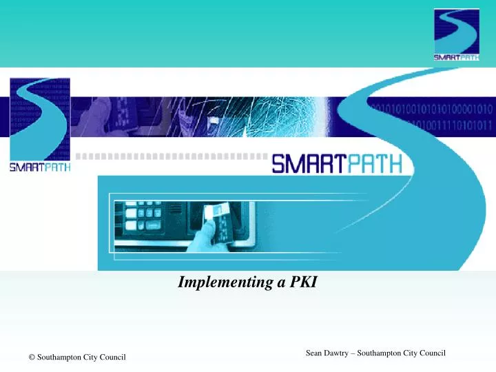 PPT - Implementing a PKI PowerPoint Presentation, free download - ID ...