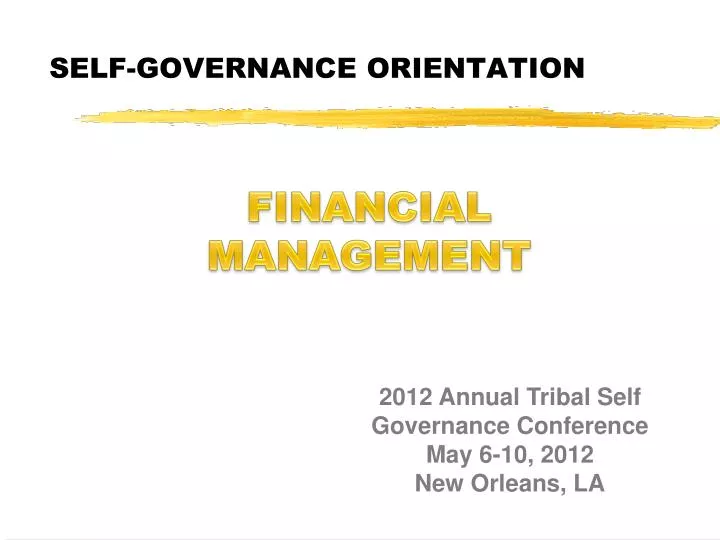 PPT - Self-Governance Orientation PowerPoint Presentation, free ...