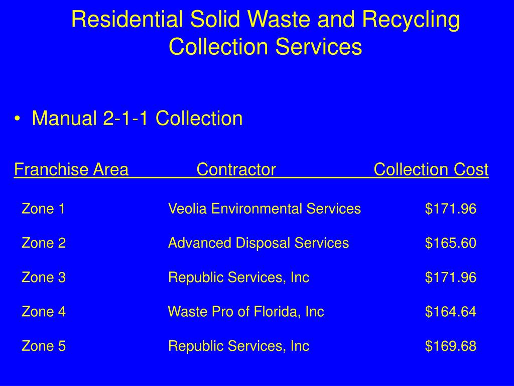 PPT - Award of Invitation for Bid Y8-139-PD Residential Solid Waste and ...