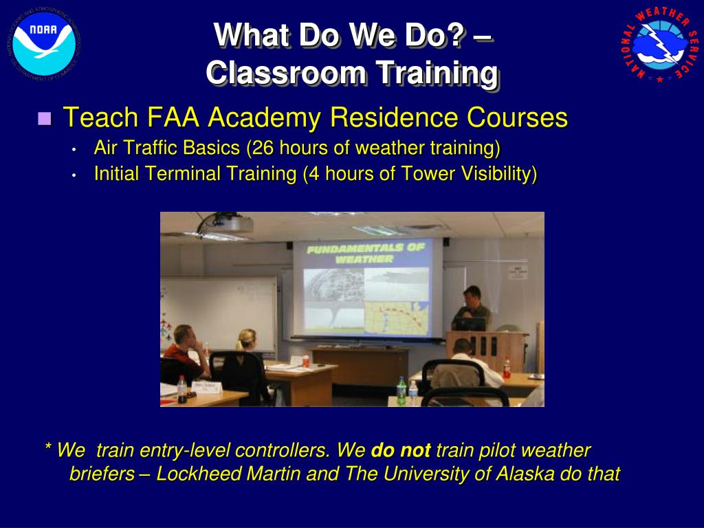 PPT - National Weather Service FAA Academy Oklahoma City, OK PowerPoint ...