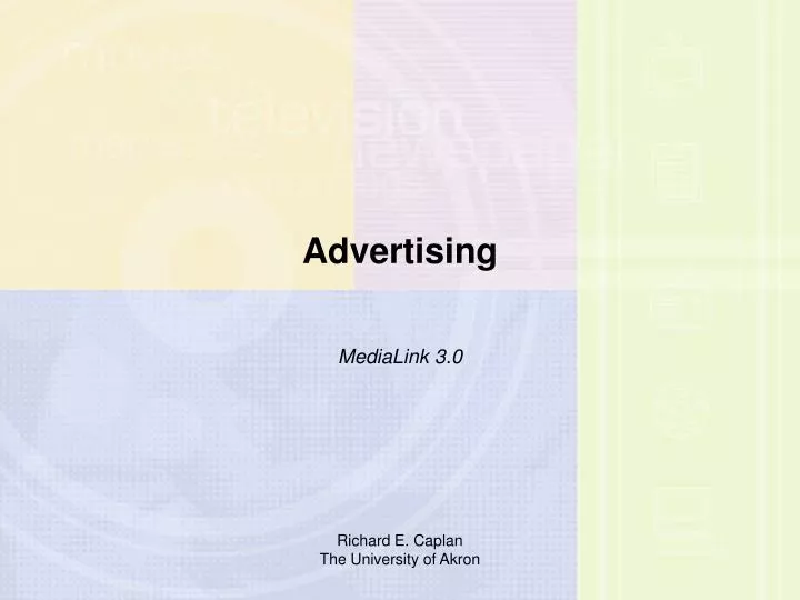 PPT - Advertising PowerPoint Presentation, free download - ID:6865416