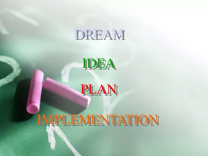 PPT - DREAM PowerPoint Presentation, free download - ID:6865927