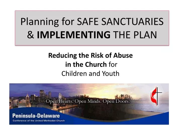 PPT - Planning for SAFE SANCTUARIES & IMPLEMENTING THE PLAN PowerPoint ...