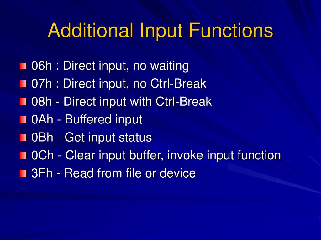 Ppt Input And Output Using 8086 Assembly Language Powerpoint Presentation Id6866422