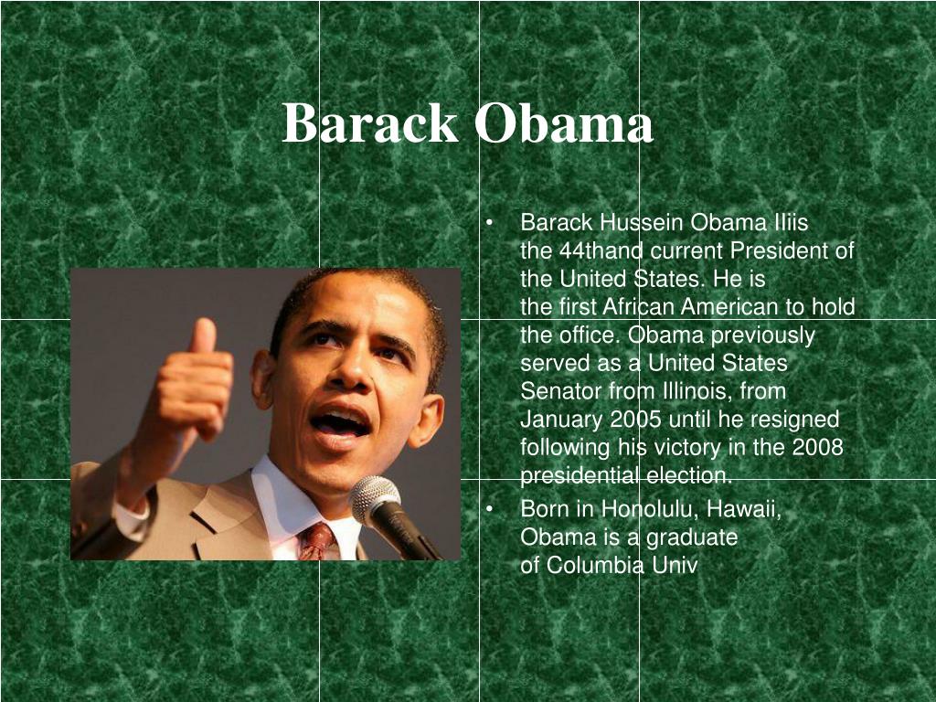 PPT - Presidents of the United States of America PowerPoint ...