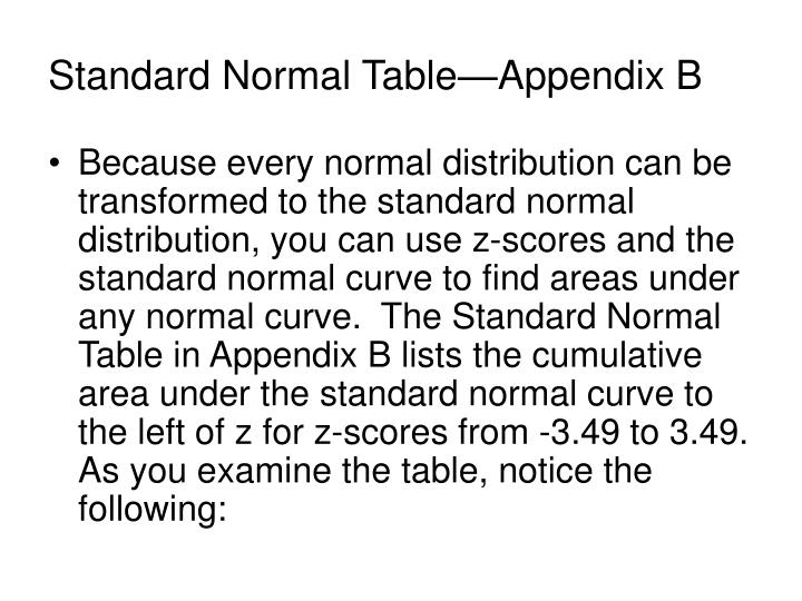 PPT - 5.2 The Standard Normal Distribution PowerPoint Presentation - ID ...