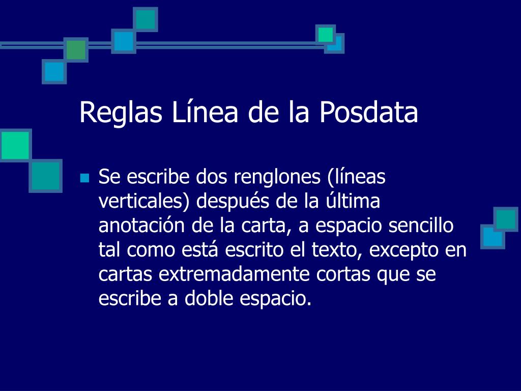PPT - Partes Adicionales de la Carta Comercial PowerPoint Presentation ...