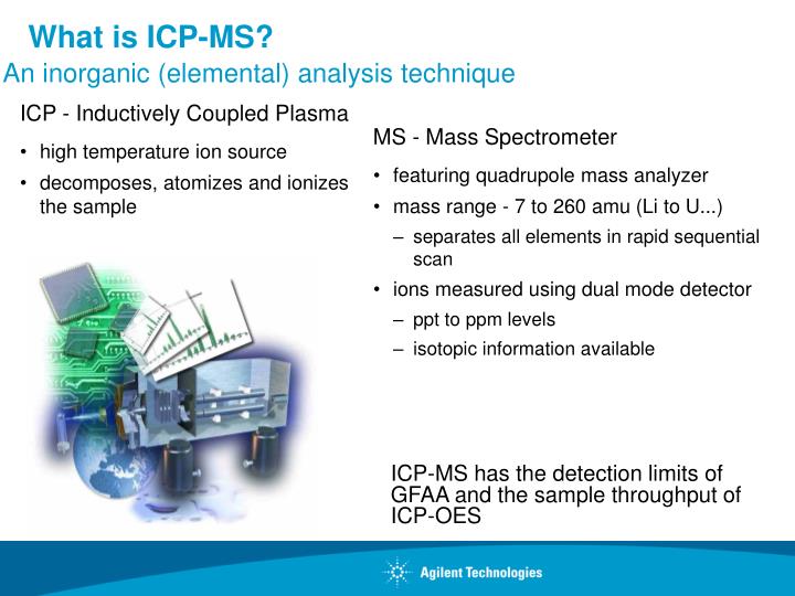 PPT - Agilent 7500 Series ICP-MS An Introduction PowerPoint ...