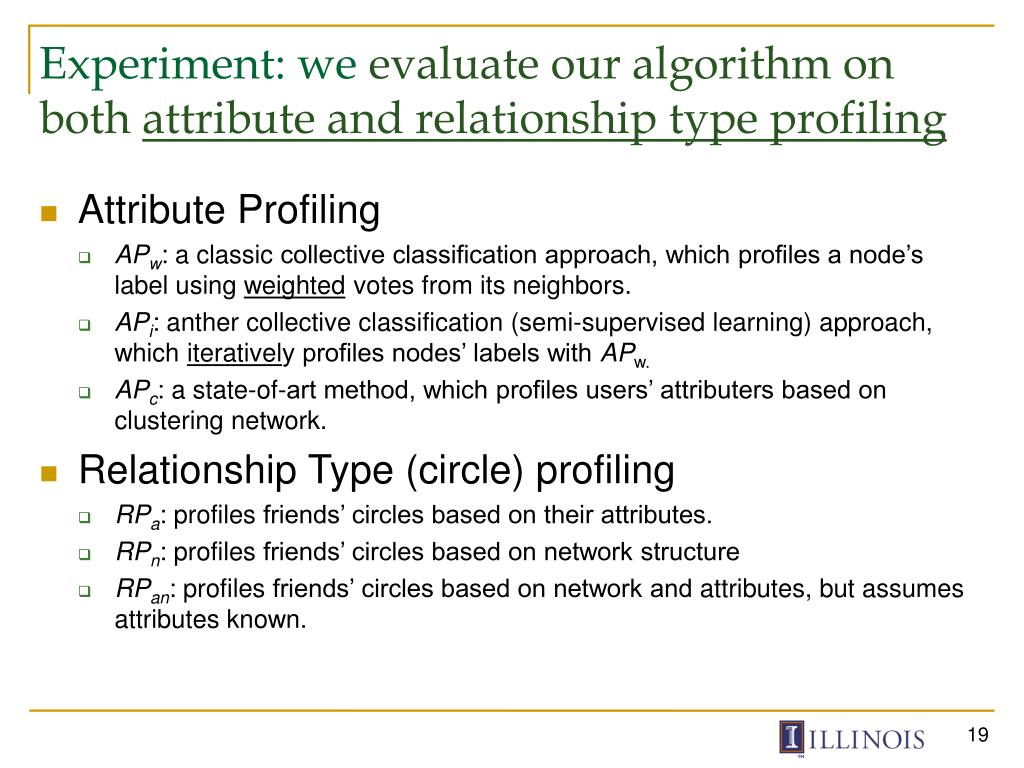 PPT - User Profiling in Ego-network : Co-profiling Attributes and ... PPT - User Profiling in Ego-network : Co-profiling Attributes and ...