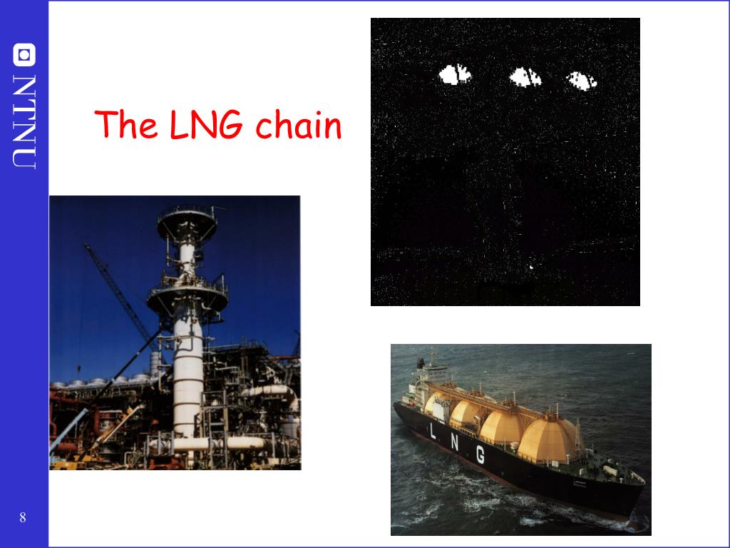 PPT - LNG gass til væske, hvor mye, tetthet til LNG, kjøleprosesser ...