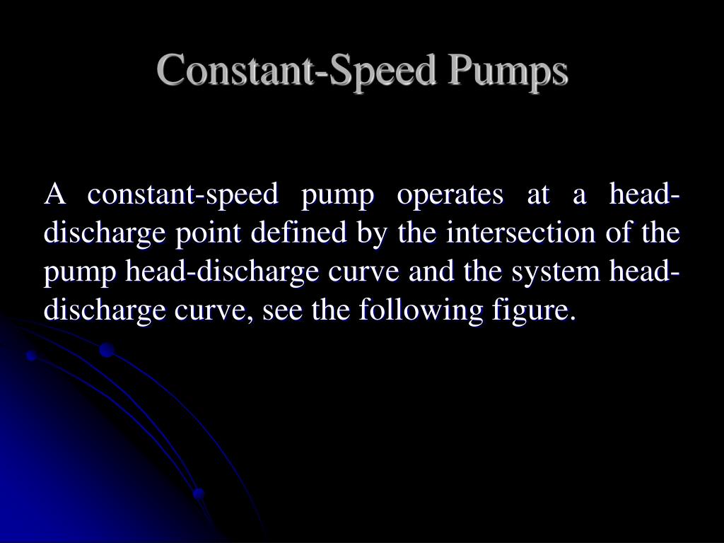 PPT - CENTRIFUGAL PUMP CHARACTERISTICS PowerPoint Presentation, free ...