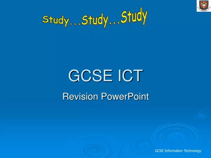 PPT - GCSE ICT PowerPoint Presentation, free download - ID:6870587