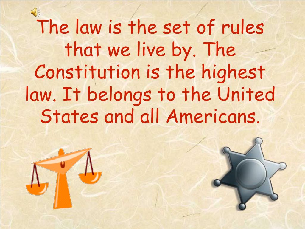 PPT - The United States Constitution For Kids PowerPoint Presentation ...