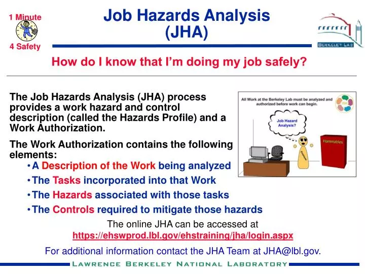 PPT - Job Hazards Analysis (JHA) PowerPoint Presentation, free download ...