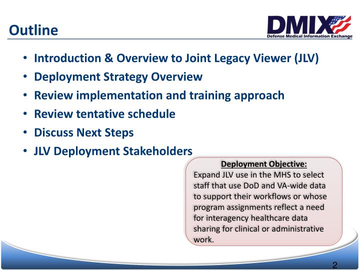 PPT - Joint Legacy Viewer (JLV) Full Deployment Kickoff Briefing ...