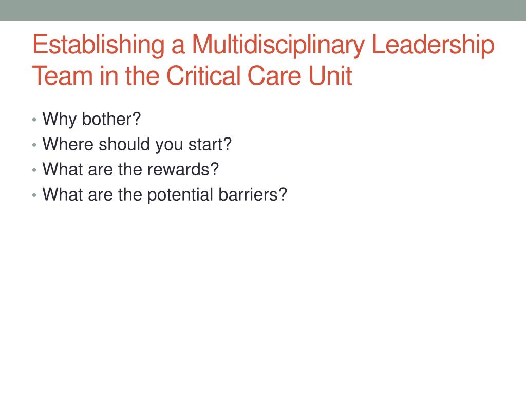 Ppt Building The Multidisciplinary Team Powerpoint Presentation Free