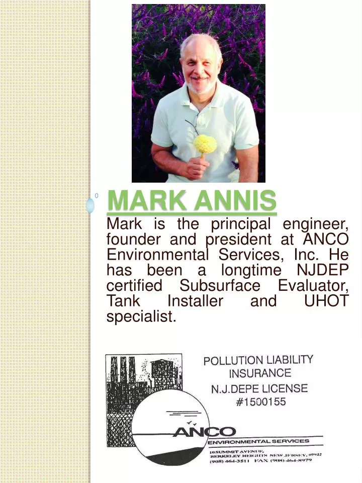 PPT - President of ANCO - Mark Annis PowerPoint Presentation, free ...