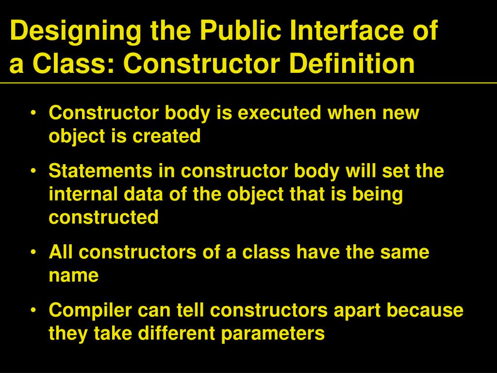 PPT - Chapter 3 Implementing Classes PowerPoint Presentation, free ...