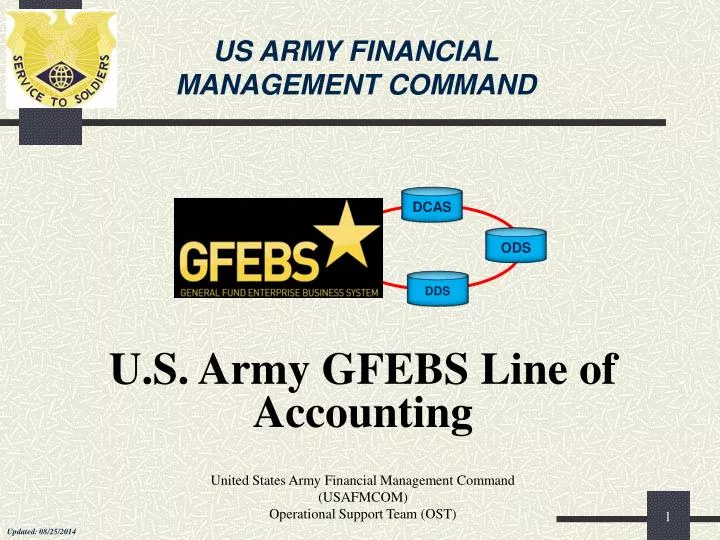 PPT - U.S. Army GFEBS Line of Accounting United States Army Financial ...